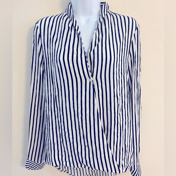 Zara | Tops | Zara Trf Collection Black And White Blouse | Poshmark